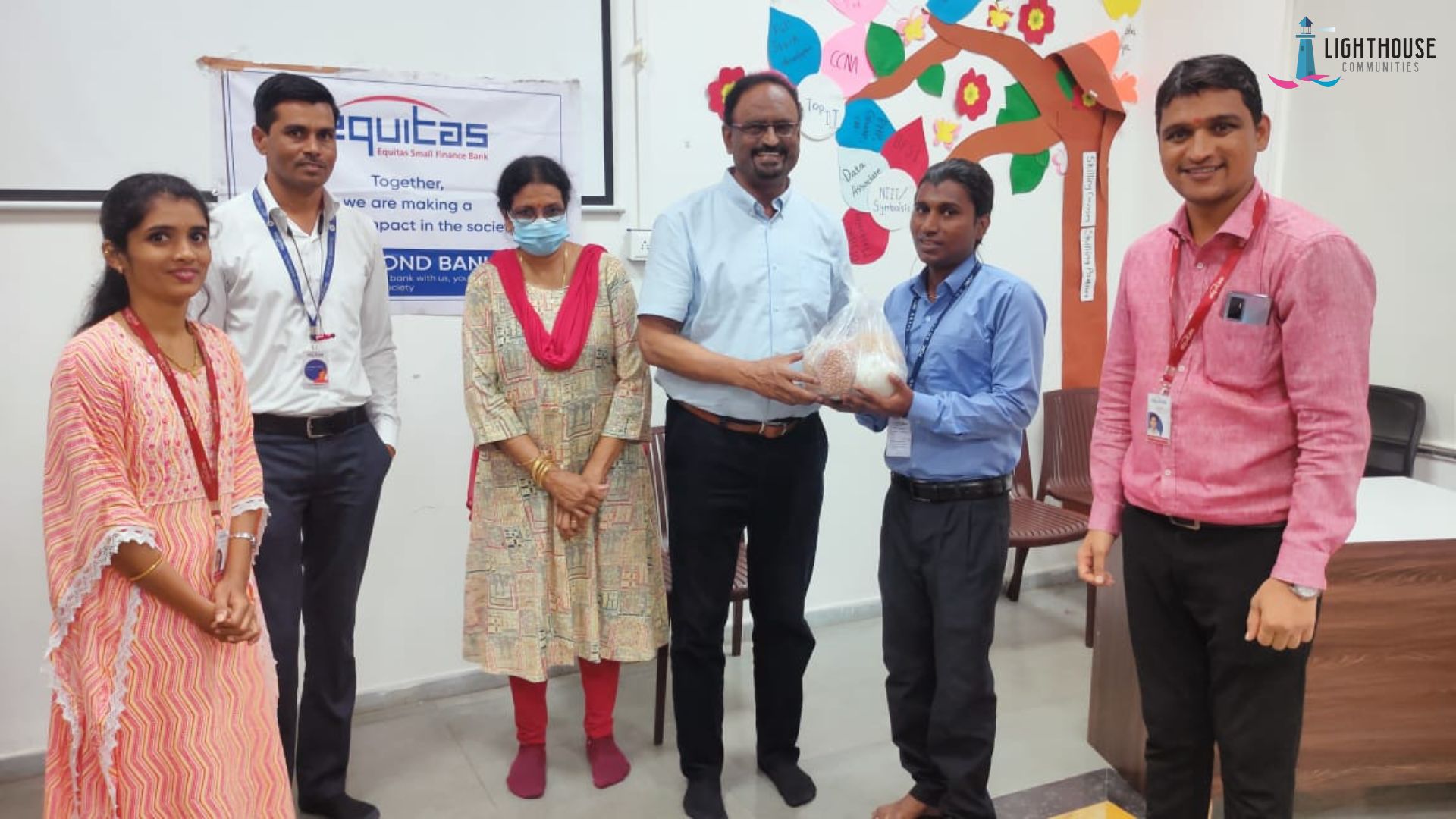 Mr. John Alex, CSR Head, ED & CEO of Equitas Small Finance Bank visits ...