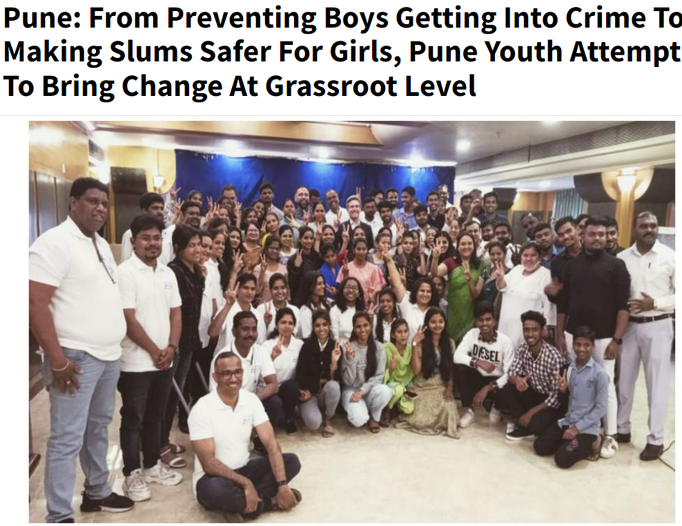 Pune: From Preventing Boys Getting Into Crime To Making Slums Safer For ...
